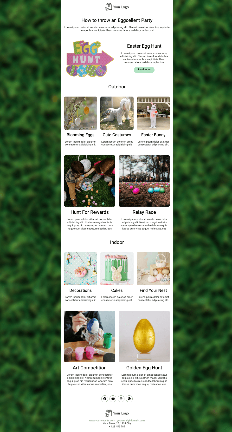 5 Free Easter Email Templates for Your Newsletters | Loopify