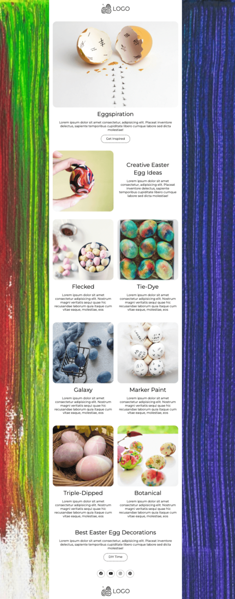 5 Free Easter Email Templates for Your Newsletters | Loopify