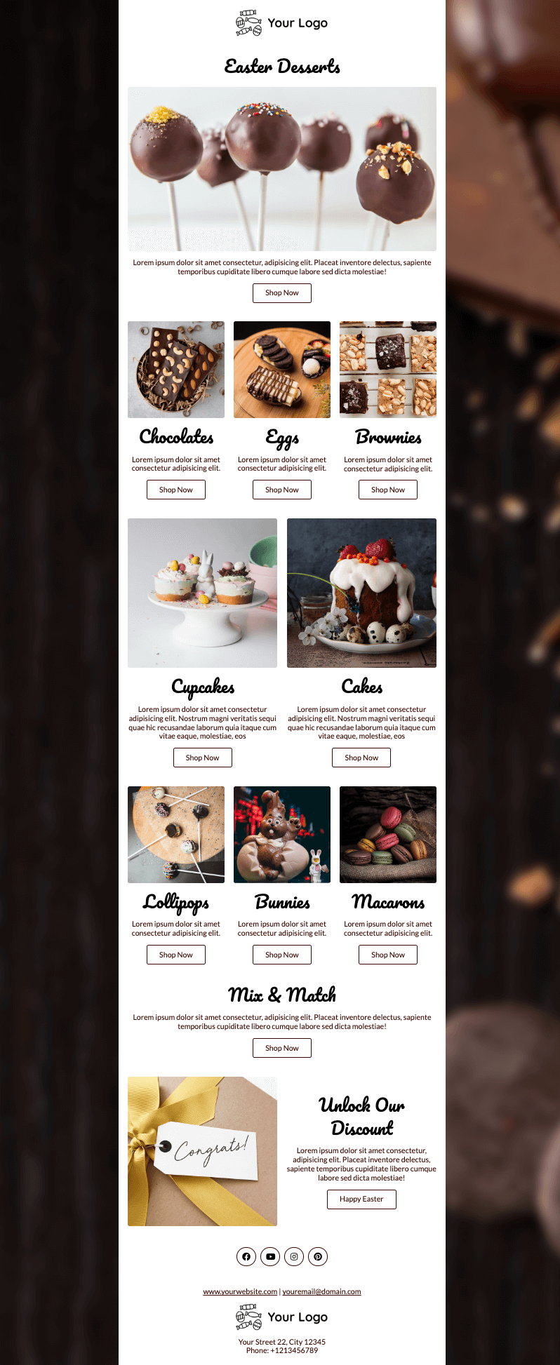 5 Free Easter Email Templates for Your Newsletters | Loopify