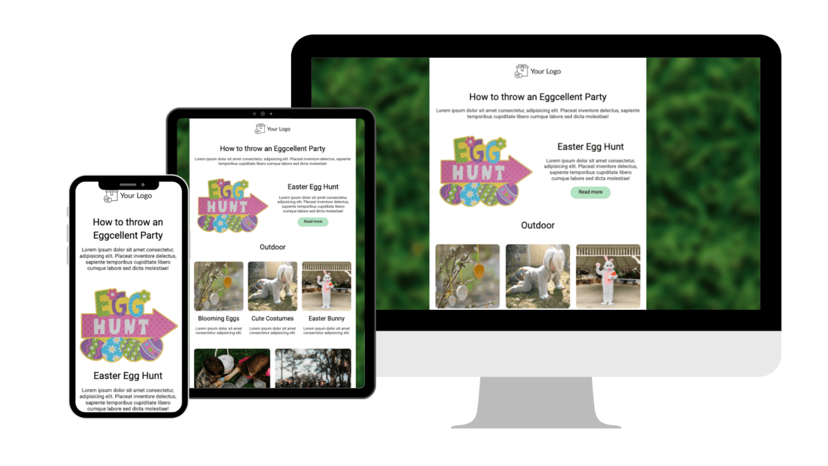 5 Free Easter Email Templates for Your Newsletters | Loopify