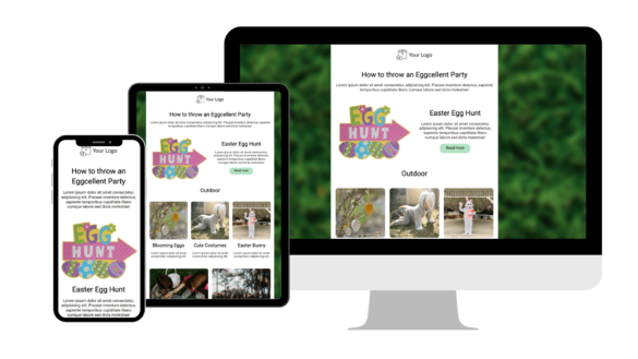 5 Free Easter Email Templates for Your Newsletters | Loopify