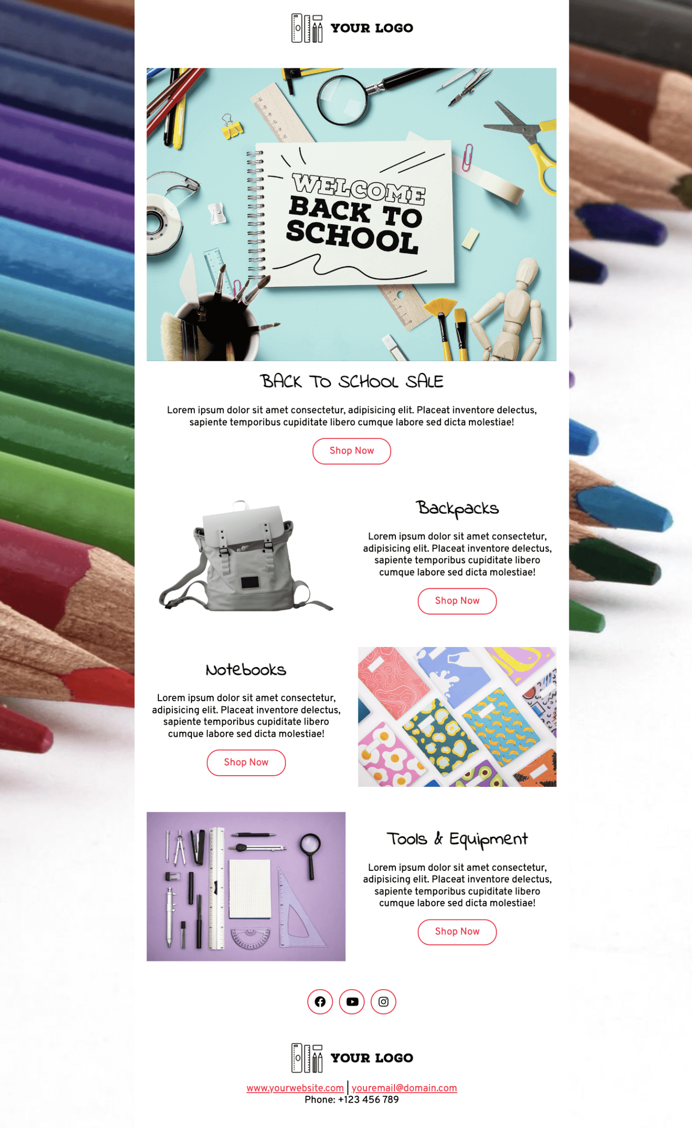 5 Free Back-to-School Templates for Your Newsletters | Loopify