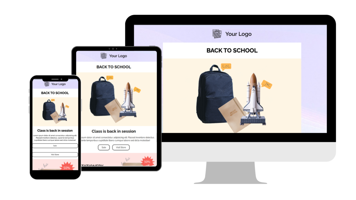 5 Free Back-to-School Templates for Your Newsletters | Loopify